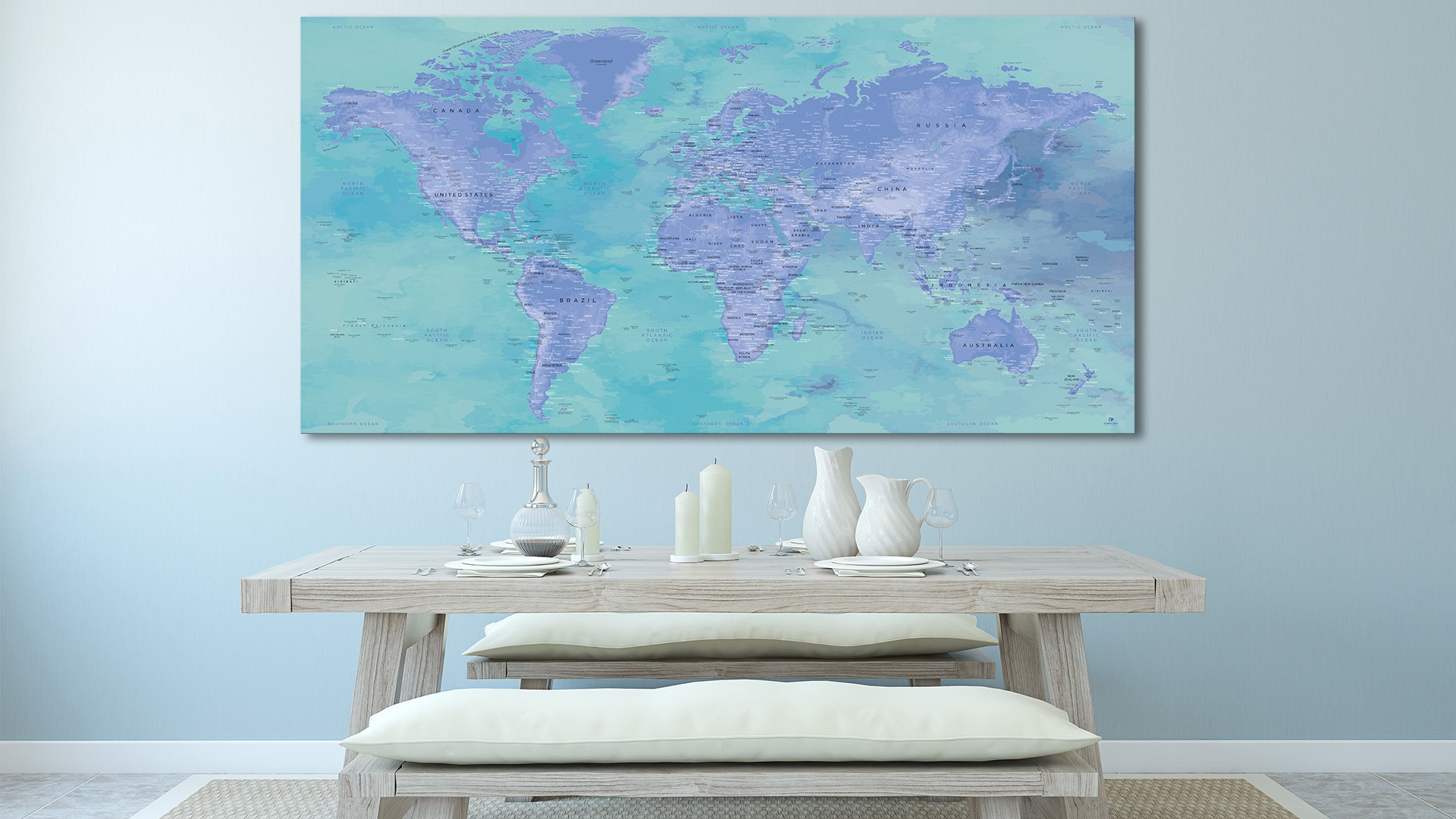 Original Planisphere - More than 25 templates - Original Map