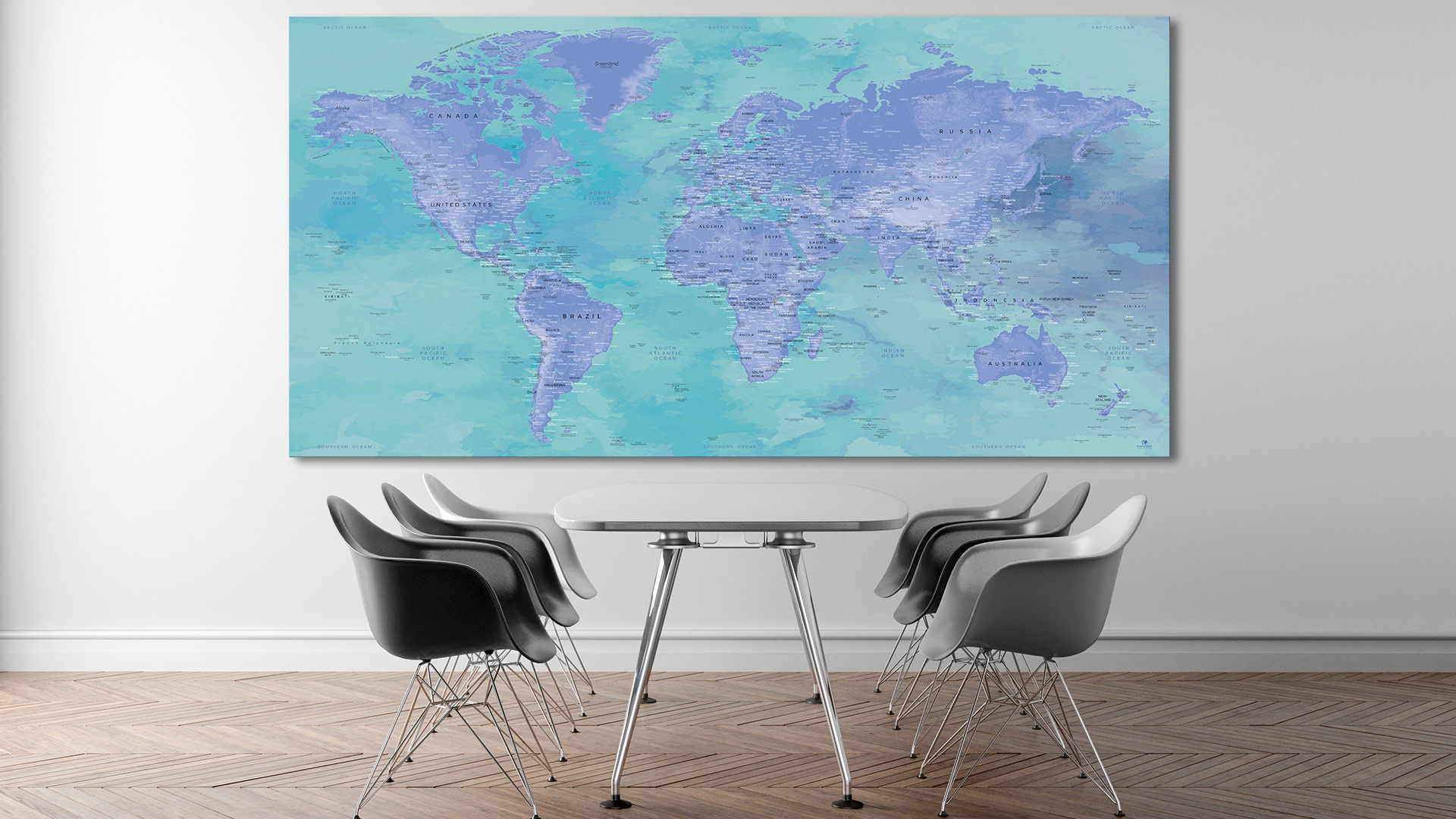 Original Planisphere - More than 25 templates - Original Map