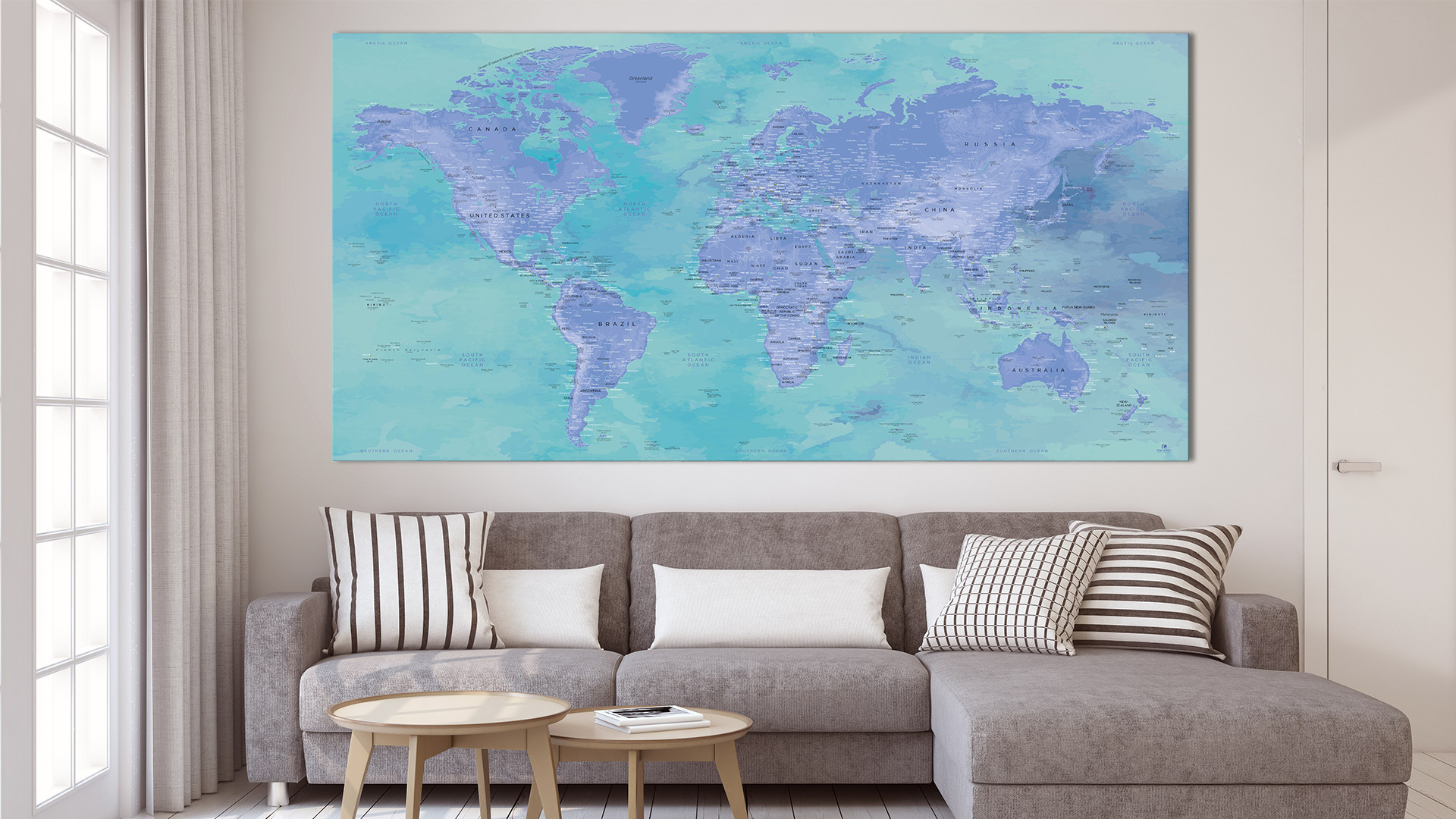 Original Planisphere - More than 25 templates - Original Map