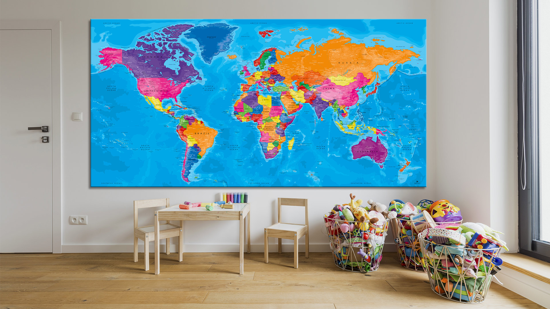 World map board - World map - World map | Original Map