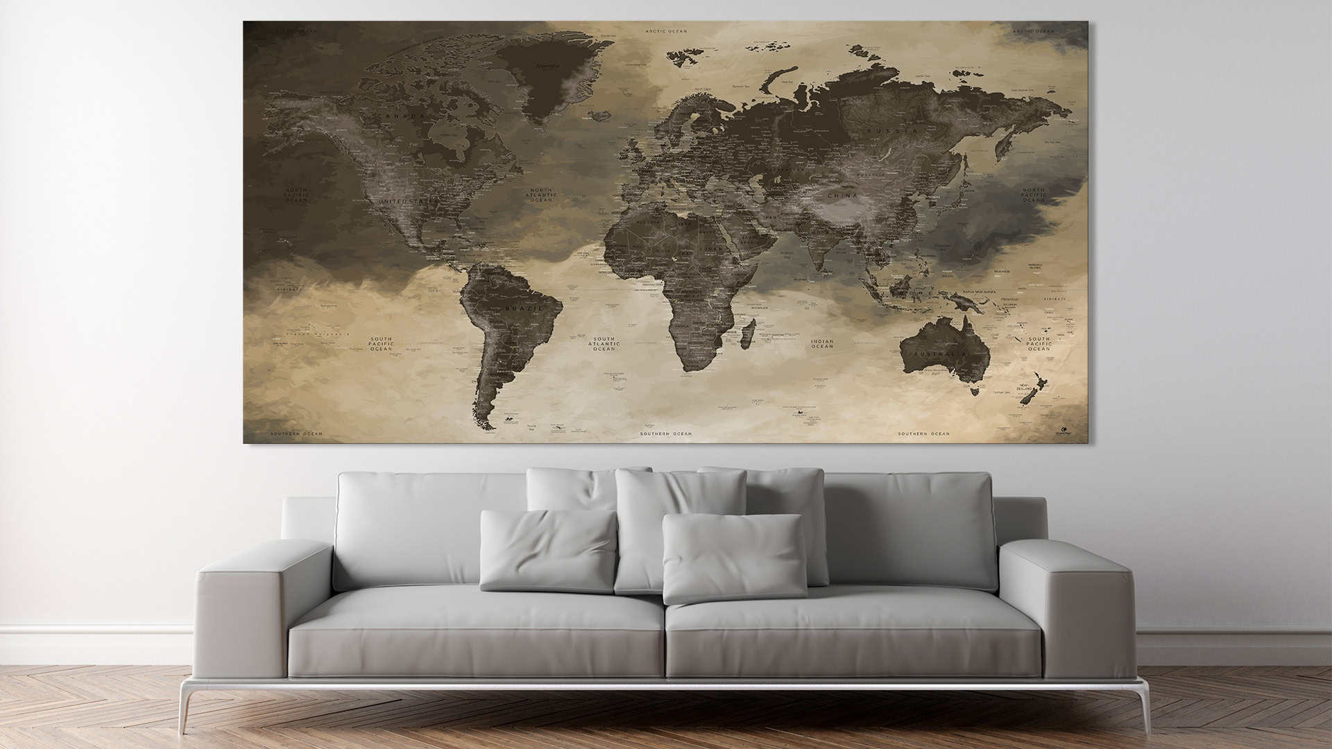 All our World planisphere for all prices | Original Map