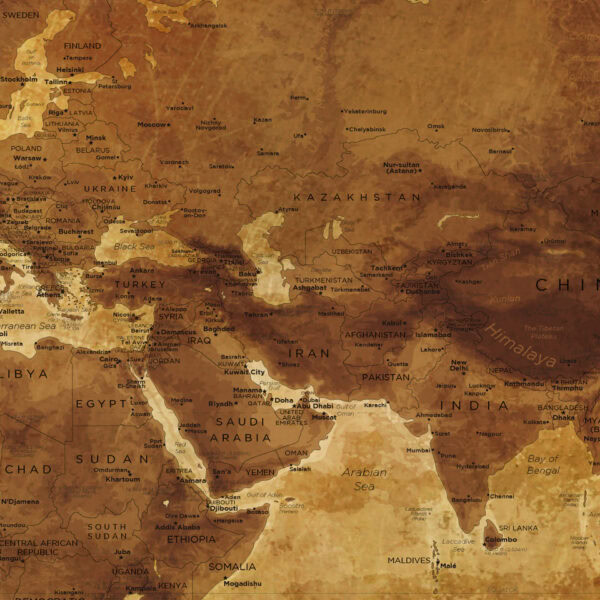 Peters World Map - Peters Planisphere | Original Map