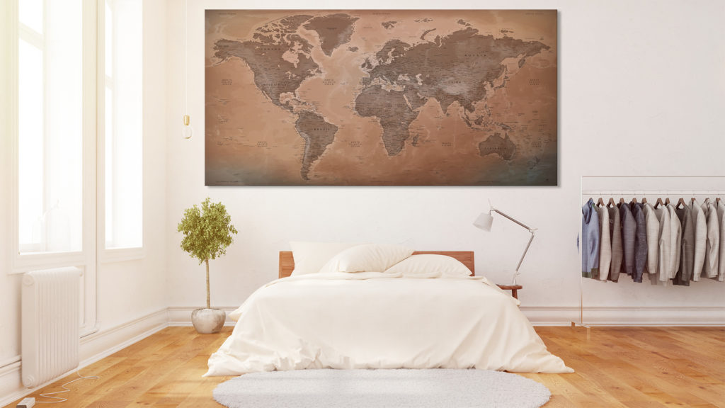 Purchase of a Beautiful World Map as a board | Original Map