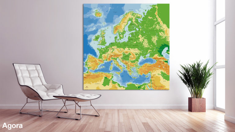 → More than 10 templates of Decorative Europe Map | Original Map