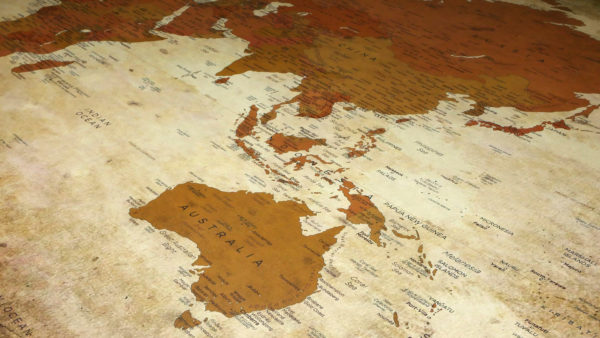 Vintage World Map - Vintage World Map - Decorative World Map