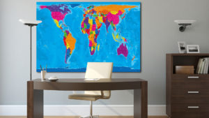 Peters World Map - Peters Planisphere | Original Map