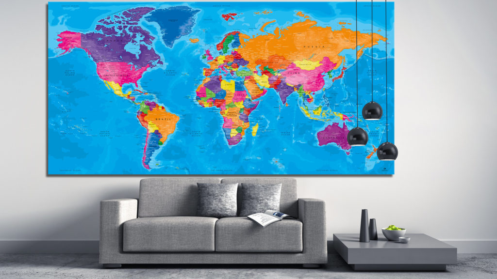 World map board - World map - World map | Original Map