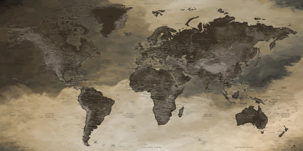All our World planisphere for all prices | Original Map