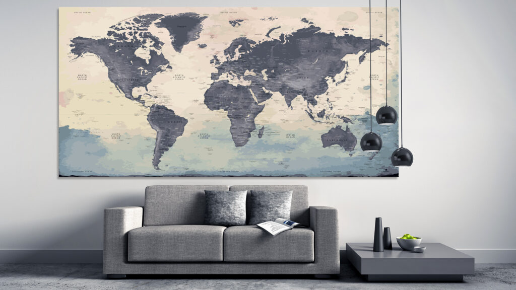XXL World Map - XXL Planisphere - Giant Map | Original Map