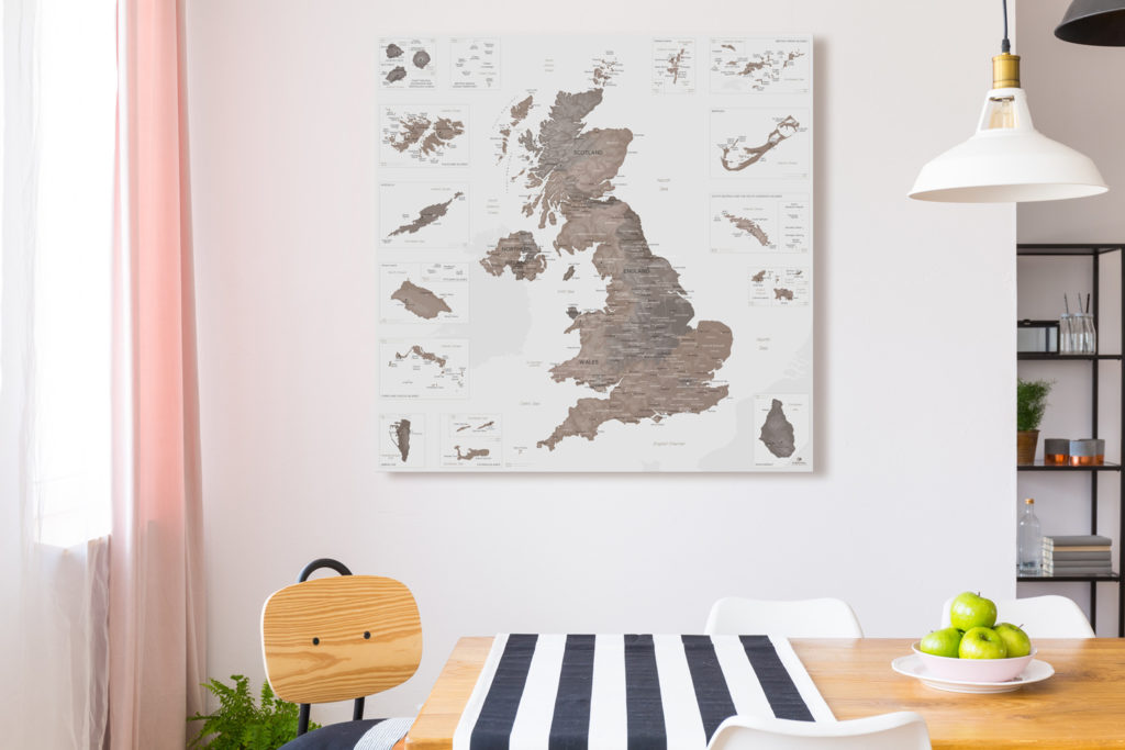 World Map – Planisphere - Purchase | Original Map