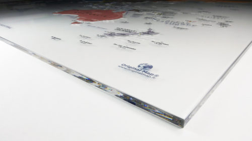 Transparent Plexiglas Board - World Maps - Purchase | Original Map