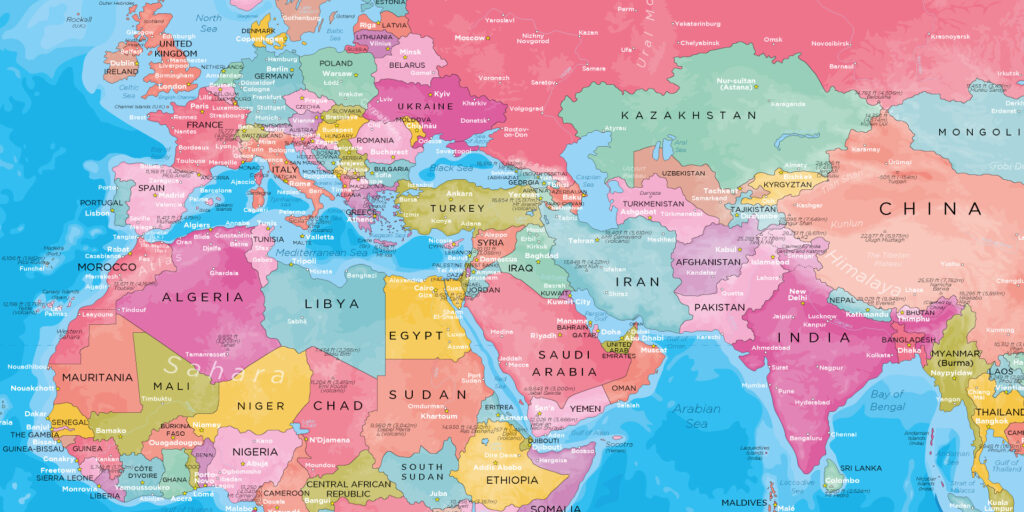 World map board - World map - World map | Original Map